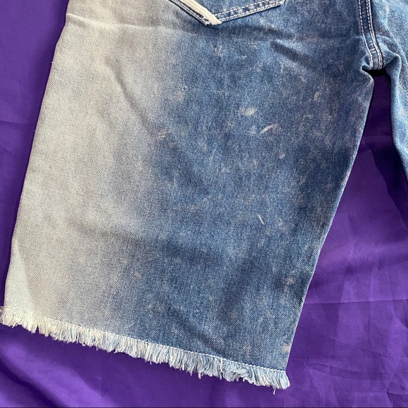 Parish Nation | Shorts | Mens Parish Nation Blue White Rinse Denim ...